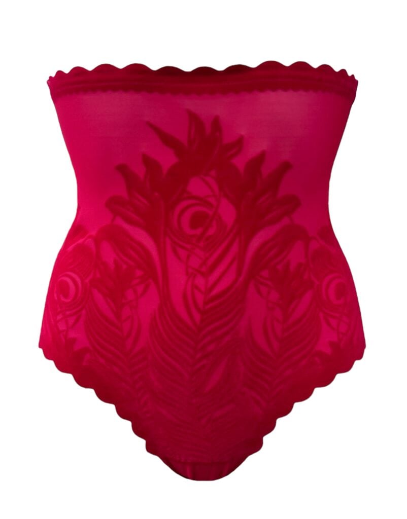 Triumph Highwaist Slip Enchanted Magic Boost Velvet - chillichoo.com